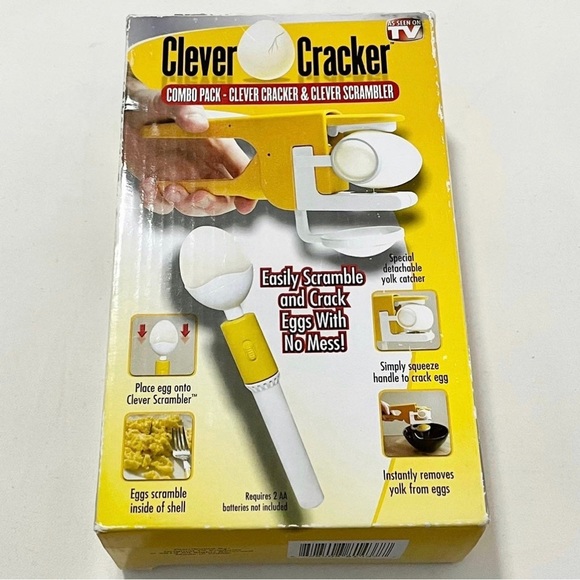 As Seen On TV | Kitchen | As Seen On Tv Clever Egg Cracker And Clever ...